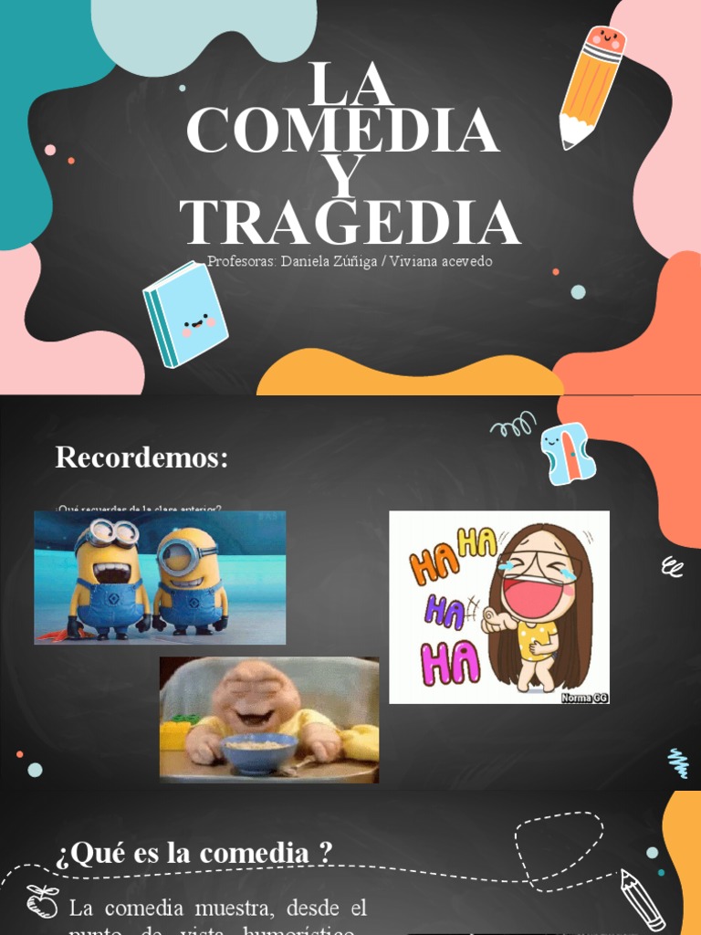 La Comedia y Tragedia | PDF | Comedia | La risa