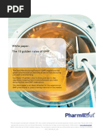 Complete Template For GMP Manual | PDF | Food Safety | Sanitation