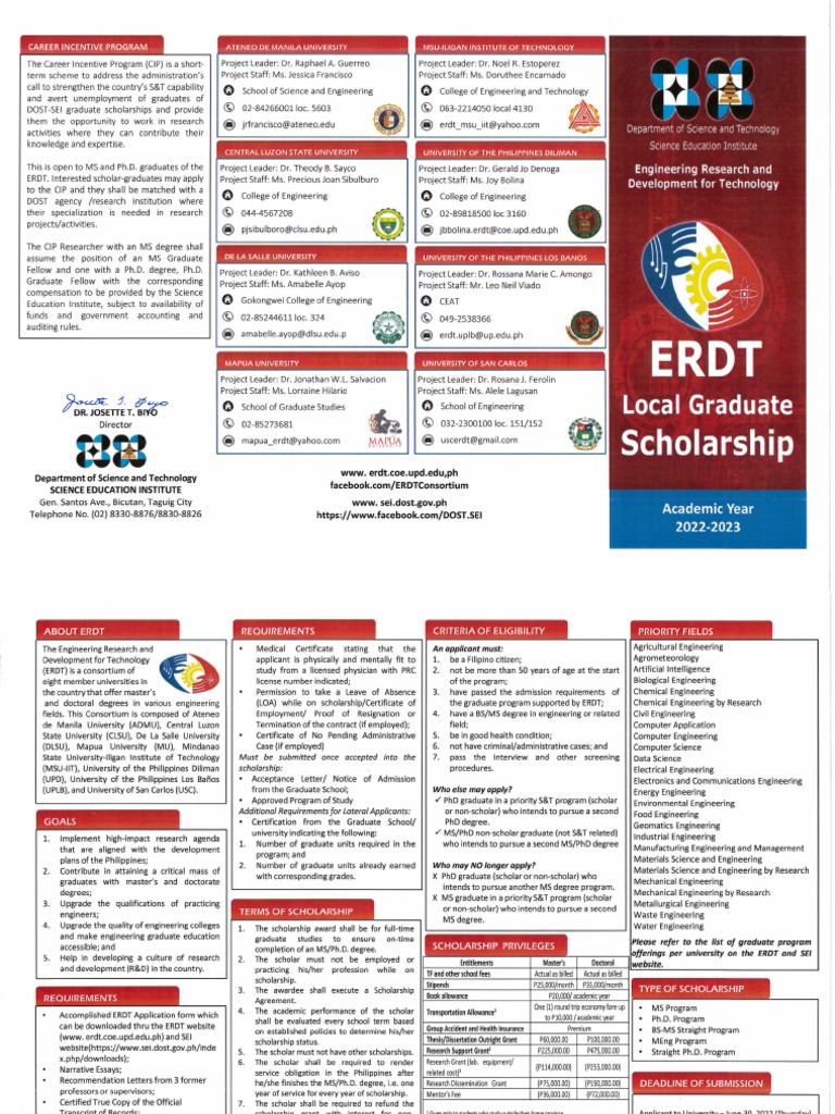 Brochure For AY 2022-2023 - Signed | PDF
