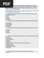 Soal Pjok KLS 2 | PDF
