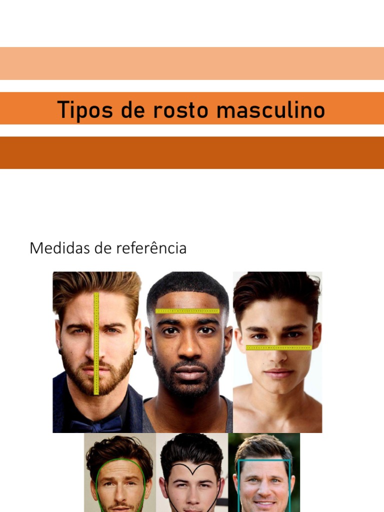 Tipos de rosto masculino | PDF