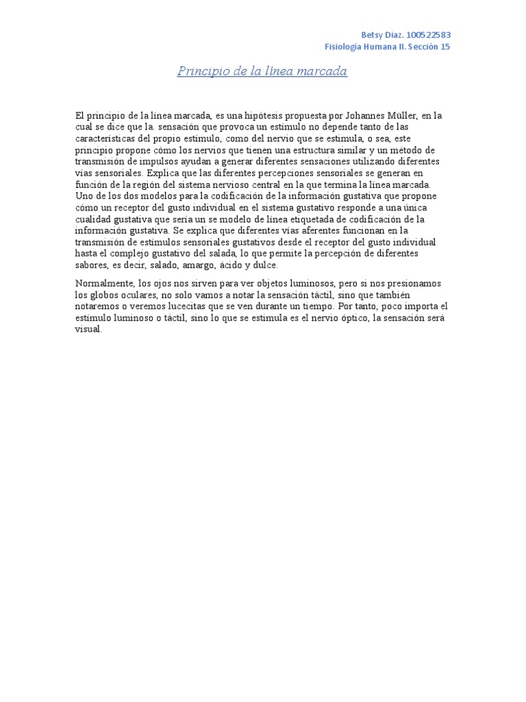 Principio de La Línea Marcada | PDF | Filosofía | Ciencia y matemáticas