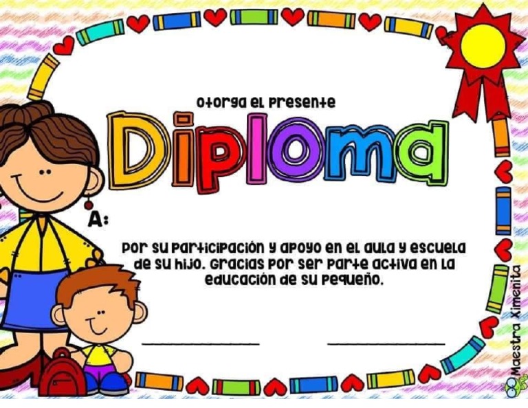 Diplomas Mamás | PDF