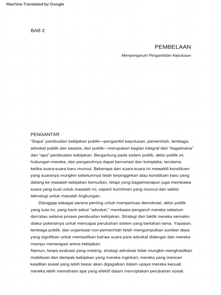 Advocacy and Policy Change Evaluation Theory and Practice (Brindis ...