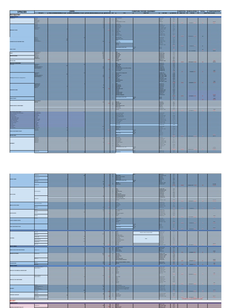 ACESO Space Programming | PDF | Radiology | Medical Imaging