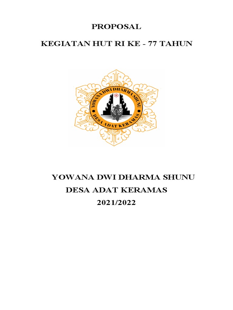 Proposal HUT RI | PDF