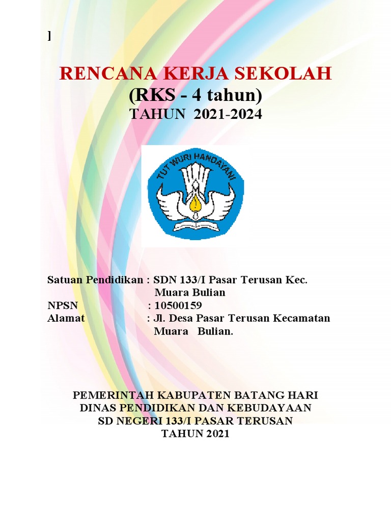 Cover RKS 4 TAHUN | PDF