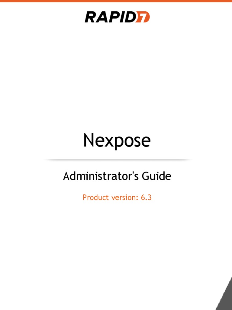 Nexpose Administrator Guide | PDF | Databases | Postgre Sql