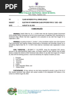 Class Schedules With Dear Grade 6 Sy 2023-2024 | PDF | Teachers | Cognition