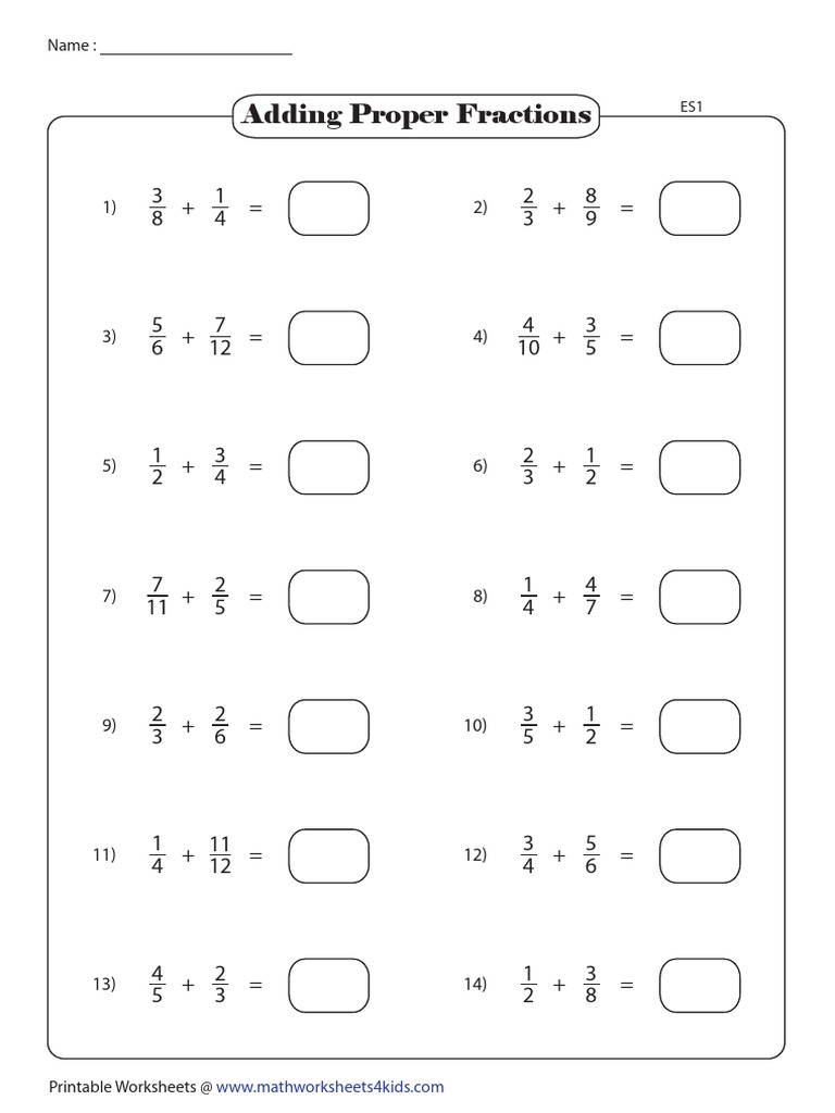 Proper Horizontal Easy 1 | PDF