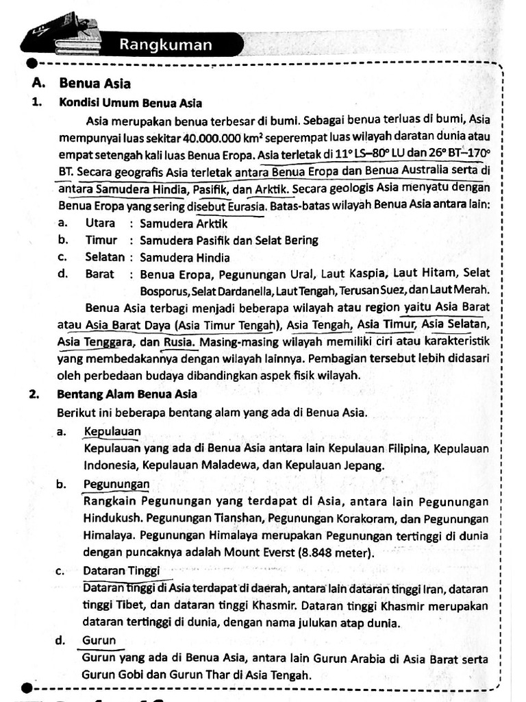 Rangkuman Ips Bab 1 | PDF