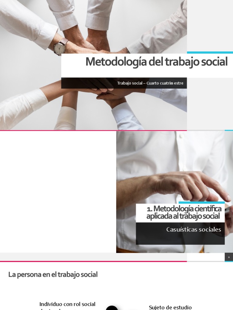 TS4 Problemas | PDF | Trabajo Social | Metodología
