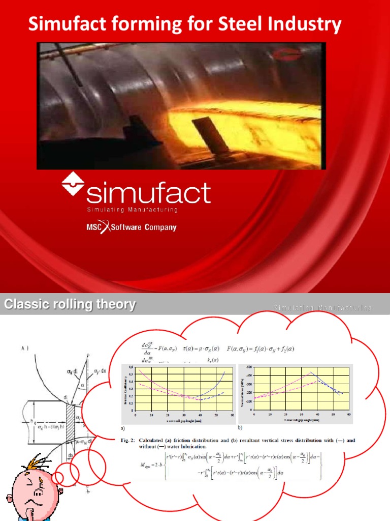 Simufact Forming For Steel Industry | PDF | Deformation (Engineering) | Rolling (Metalworking)