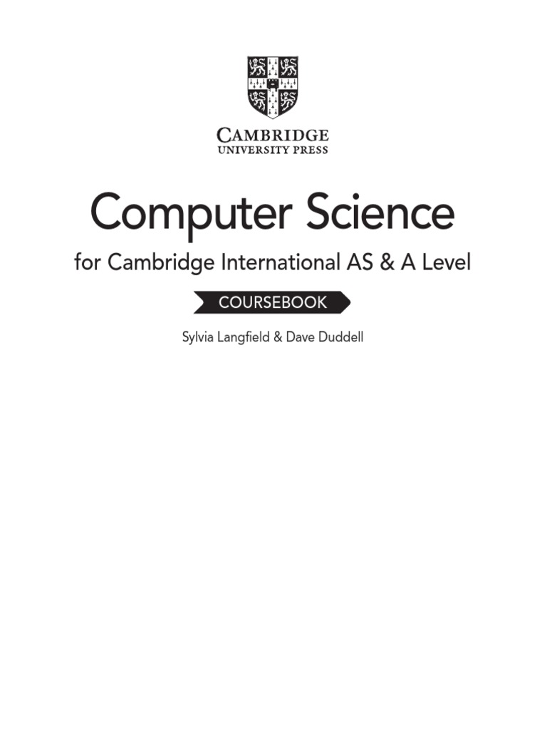 Computer Science Textbook Pdf Data Compression Computer Programming