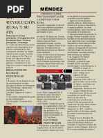 Revolución Rusa (Infografia) | PDF | Nicholas Ii De Rusia | revolución rusa
