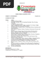 Grade 7 & 8 Civics Curriculum Overview | PDF | Citizenship | Governance