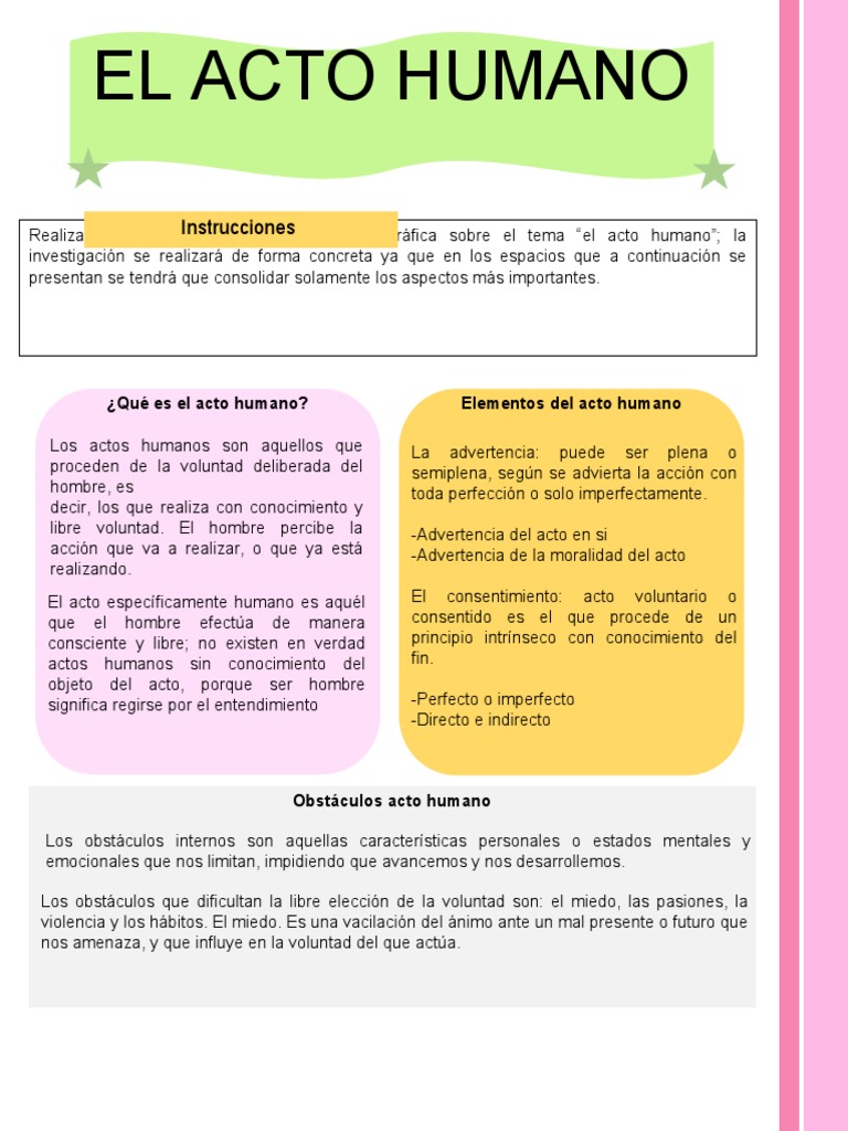Acto Humano | PDF