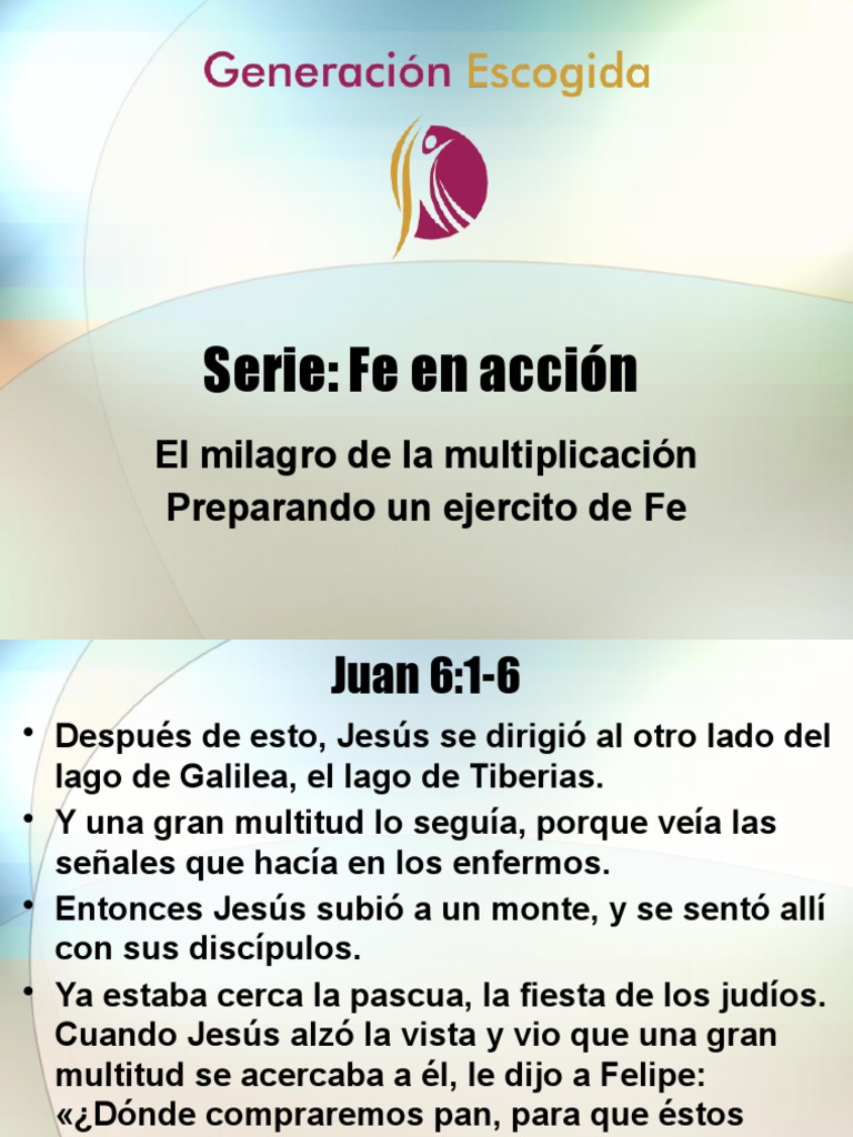 Serie Fe en Accion 2 | PDF | Jesús | Panes