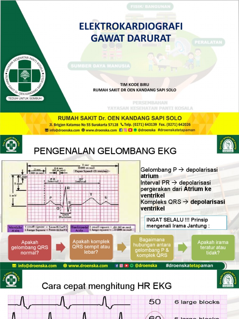 Ekg Gawat Darurat | PDF