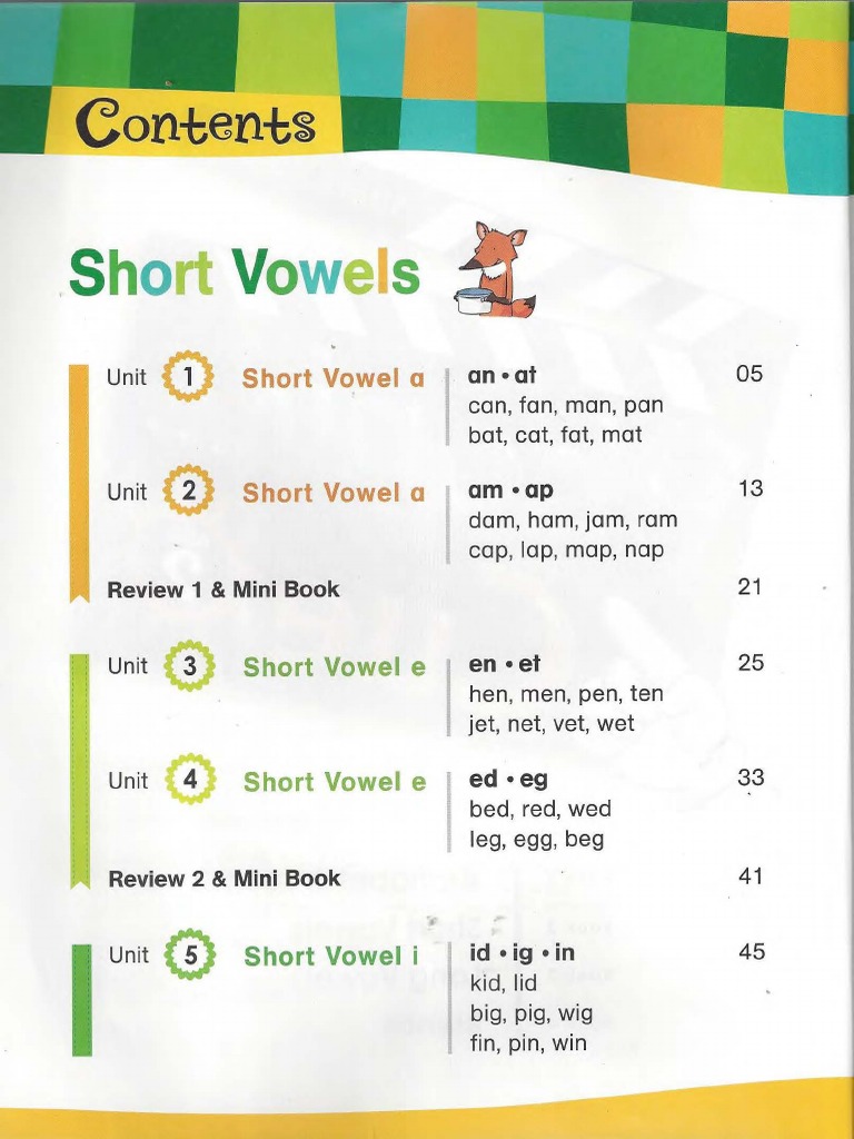 Phonics Cue 2 | PDF