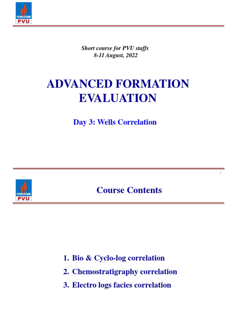 4-Wells Correlation | PDF | Minerals | Earth