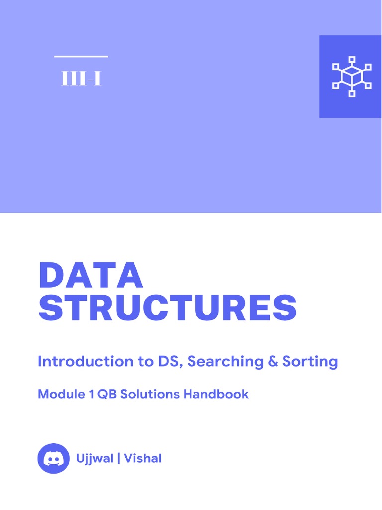Data Structures Module 1 QB Complete Solutions | PDF | Time Complexity | Array Data Structure