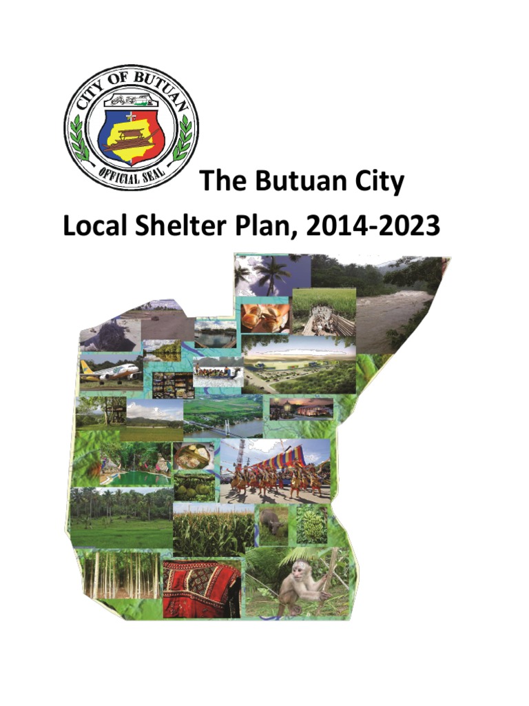 Butuan City Local Shelter Plan 2014-2023 | PDF | City