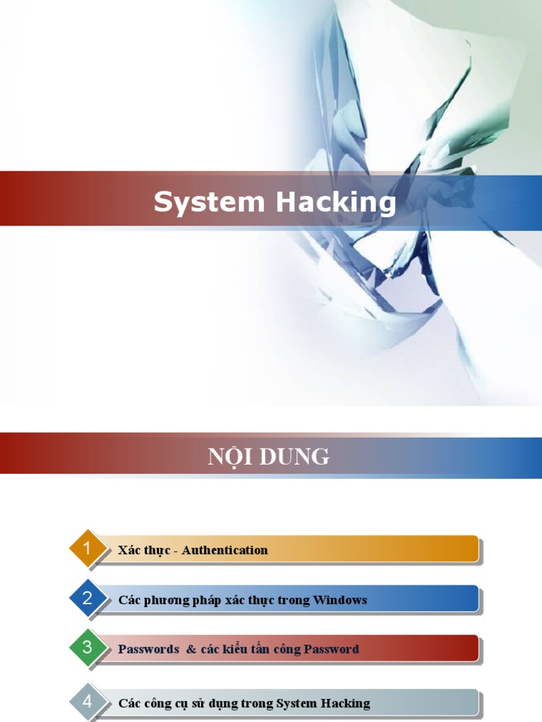 03c - System Hacking | PDF