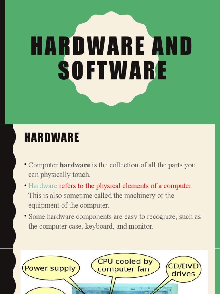 Hardware and Software | PDF
