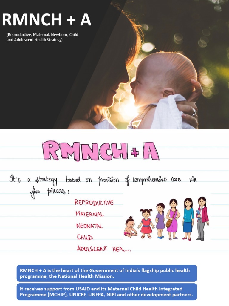 RMNCH + A: (Reproductive, Maternal, Newborn, Child and Adolescent Health Strategy) | PDF ...