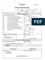 DepEd Form 6 Leave Application Guide | PDF | Parental Leave | Sick Leave