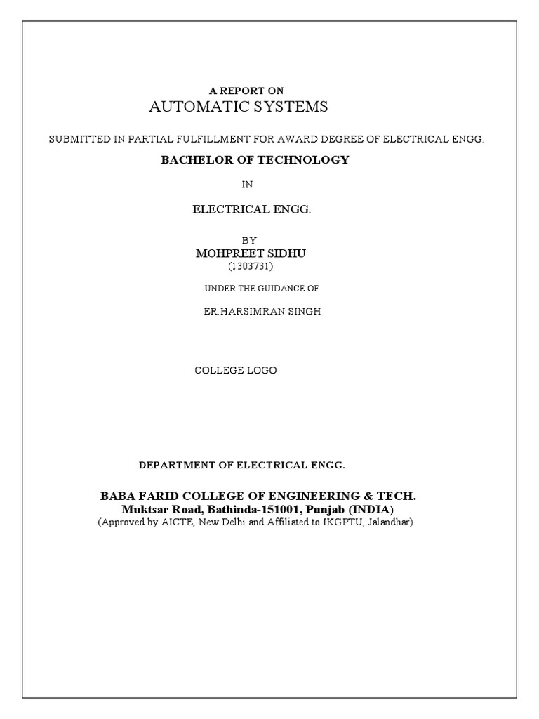 Hardware Training Report NEW | PDF | Rectifier | Capacitor