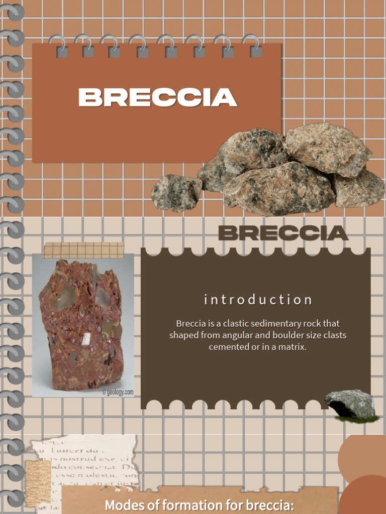 Breccia | PDF | Rock (Geology) | Clastic Rock