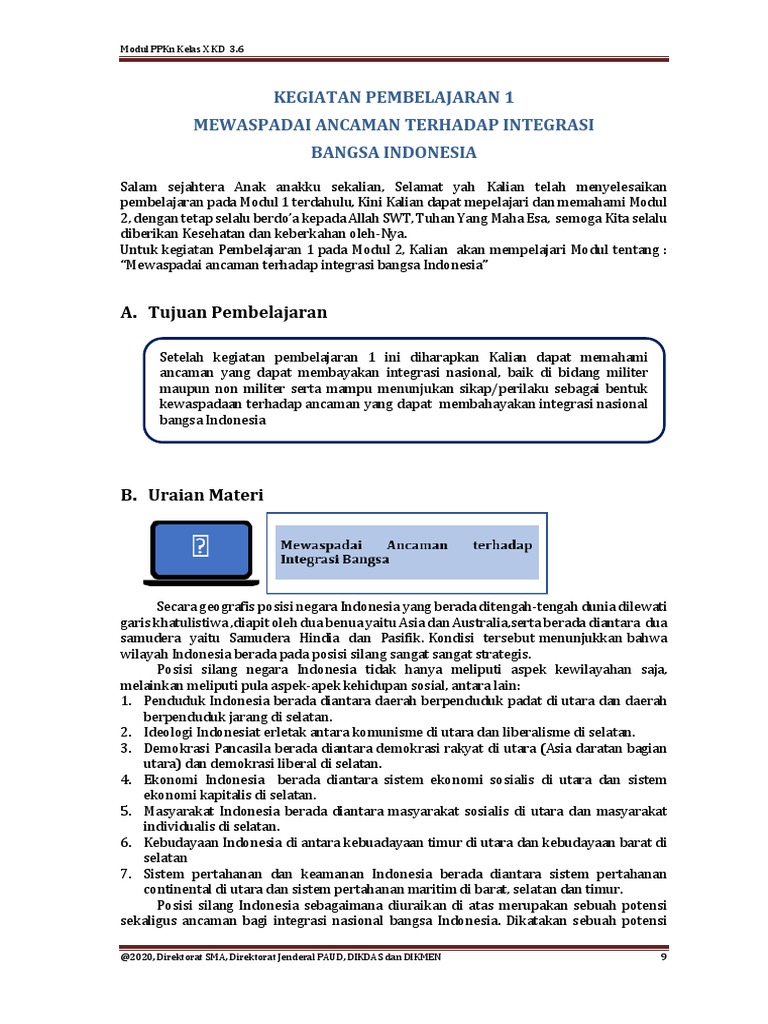 PKN X Bab 6 Per 1 | PDF