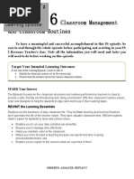 FS1 - Episode 6 - Delos Santos | PDF | Classroom | Teachers