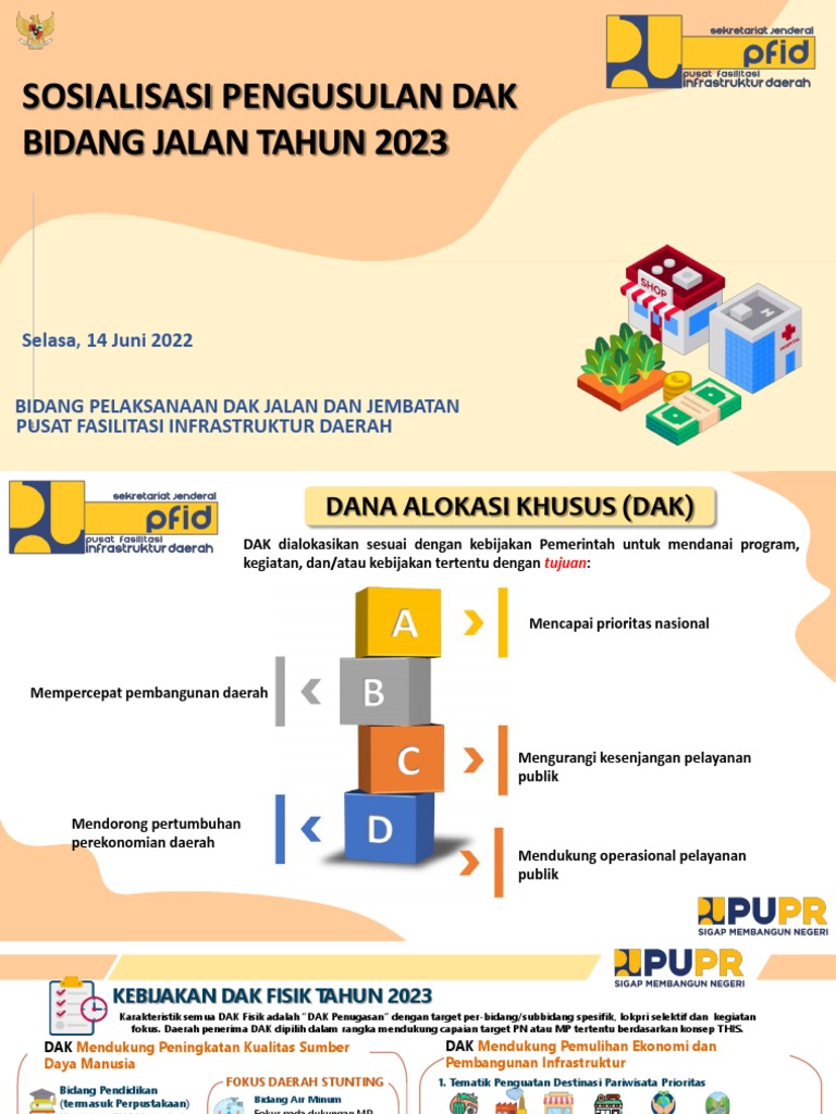 PFID - Verifikasi Usulan DAK TA 2023 - Rev1 | PDF