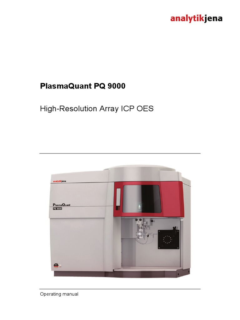 ICP-OES Manual | PDF | Mains Electricity | Chemistry