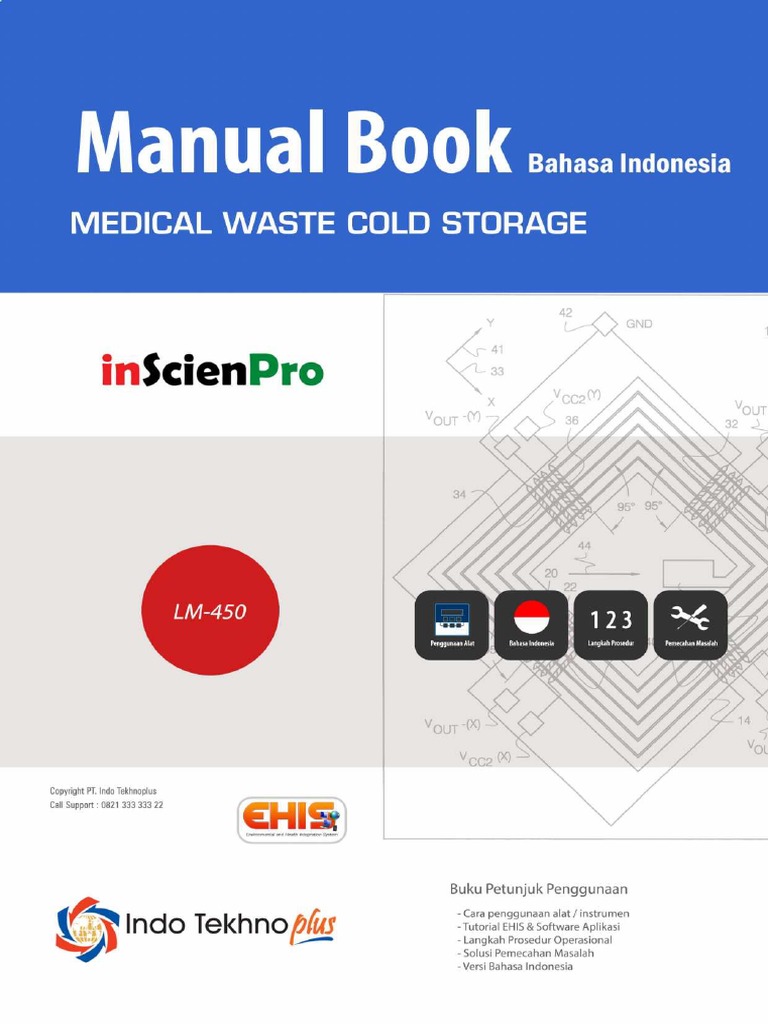 Manual Medical Waste Cold Storage LM-450 | PDF