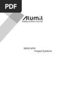 Alumil M7 Profiles | PDF