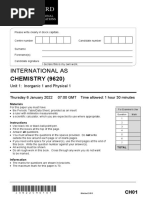 Chemsheets A2 1001 Kinetics Booklet ANS | PDF | Chemical Process ...