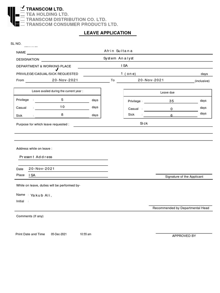Tea Holding Ltd. Transcom Distribution Co. Ltd. Transcom Consumer ...