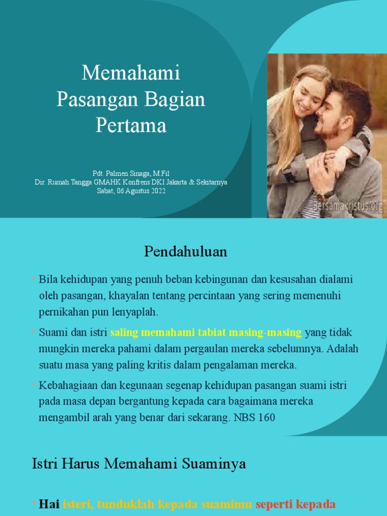 Memahami Pasangan - Bagian Pertama | PDF