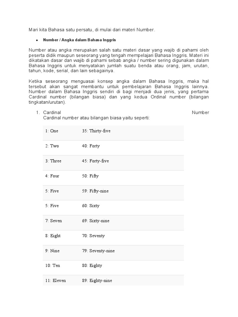 Materi Telling Time Kelas 7 SMP | PDF
