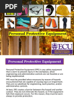 PPE Slide Presentation | PDF | Personal Protective Equipment | Workplace