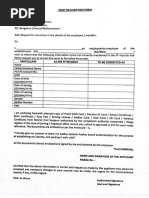 Epf Name Correction Form | PDF | Birth Certificate | Government Information