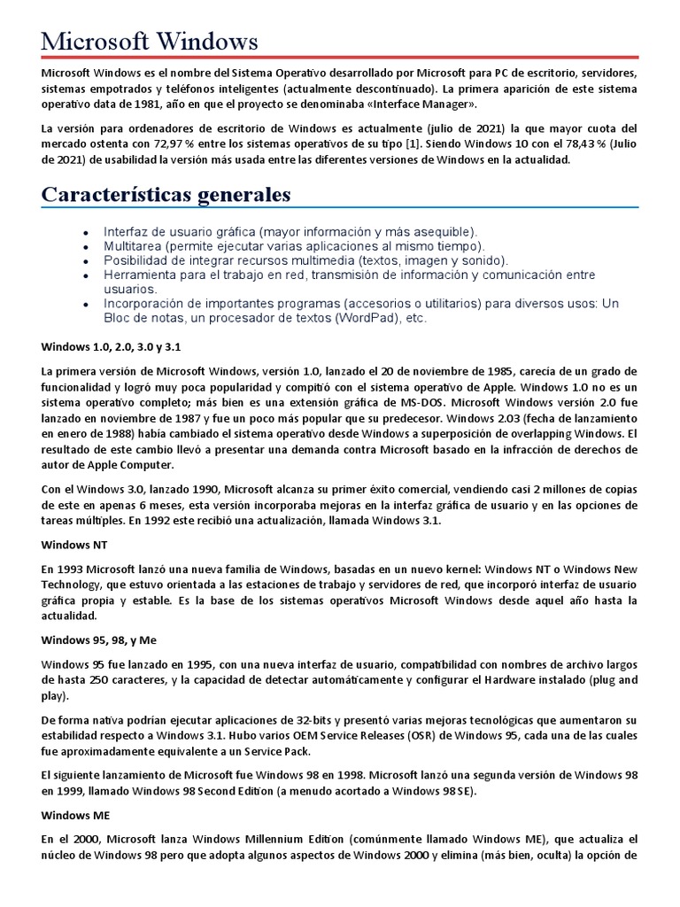 Microsoft Windows 1 | PDF | Microsoft Windows | Windows Server 2008 Microsoft Windows 1 | PDF | Microsoft Windows | Windows Server 2008