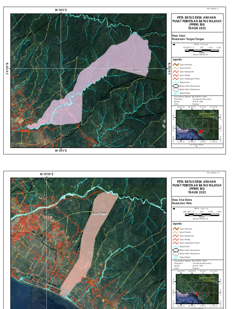 Peta Desa PPBW | PDF