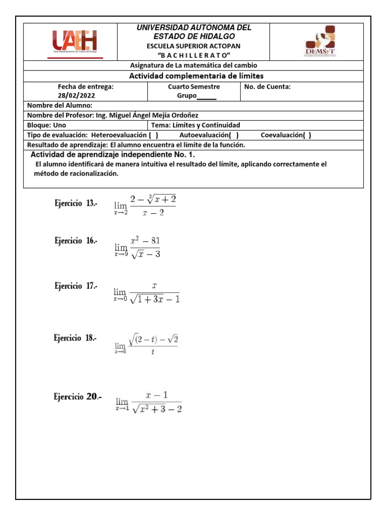 Ejercicios Complementarios | PDF | Algoritmos | Función (Matemáticas)