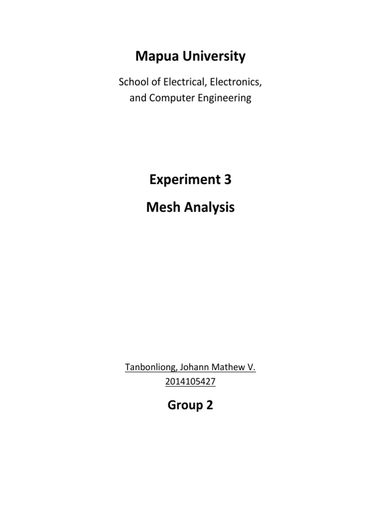 Mapua University: School of Electrical, Electronics, and Computer ...