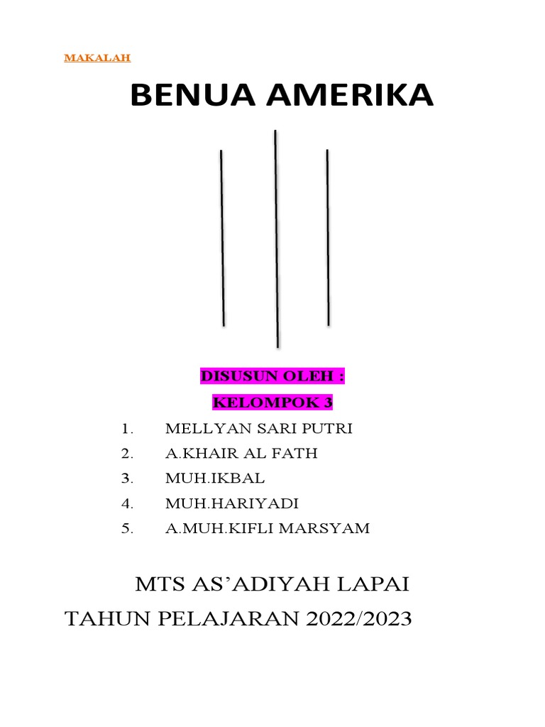 MAKALAH Benua Amerika | PDF